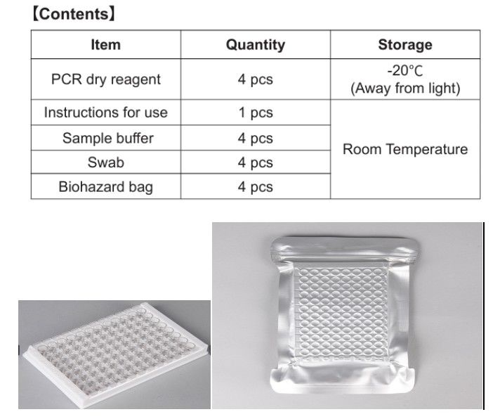 Respiratory V (lung infection) Cat PCR Dry ice general transport 4 T/box