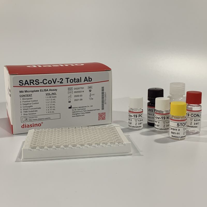 Covid-19 IgG ELISA TEST KIT Format Kit Enzyme-Linked Immunosorbent Assay