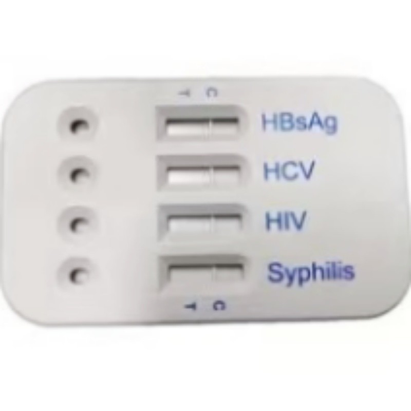 Test Kit For HIV HAV HBsAg SYP 4 In 1 At Home Screening Easy To Use