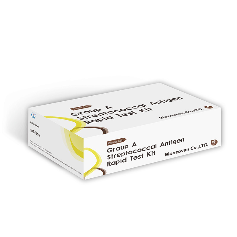 ISO13485 Group A Rapid Streptococcal Antigen Test 10-15 Minutes Read Time