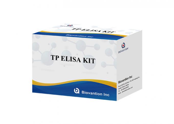 120 Minutes ISO13485 Syphilis Elisa Test Kit TP Elisa 96 Tests Kit